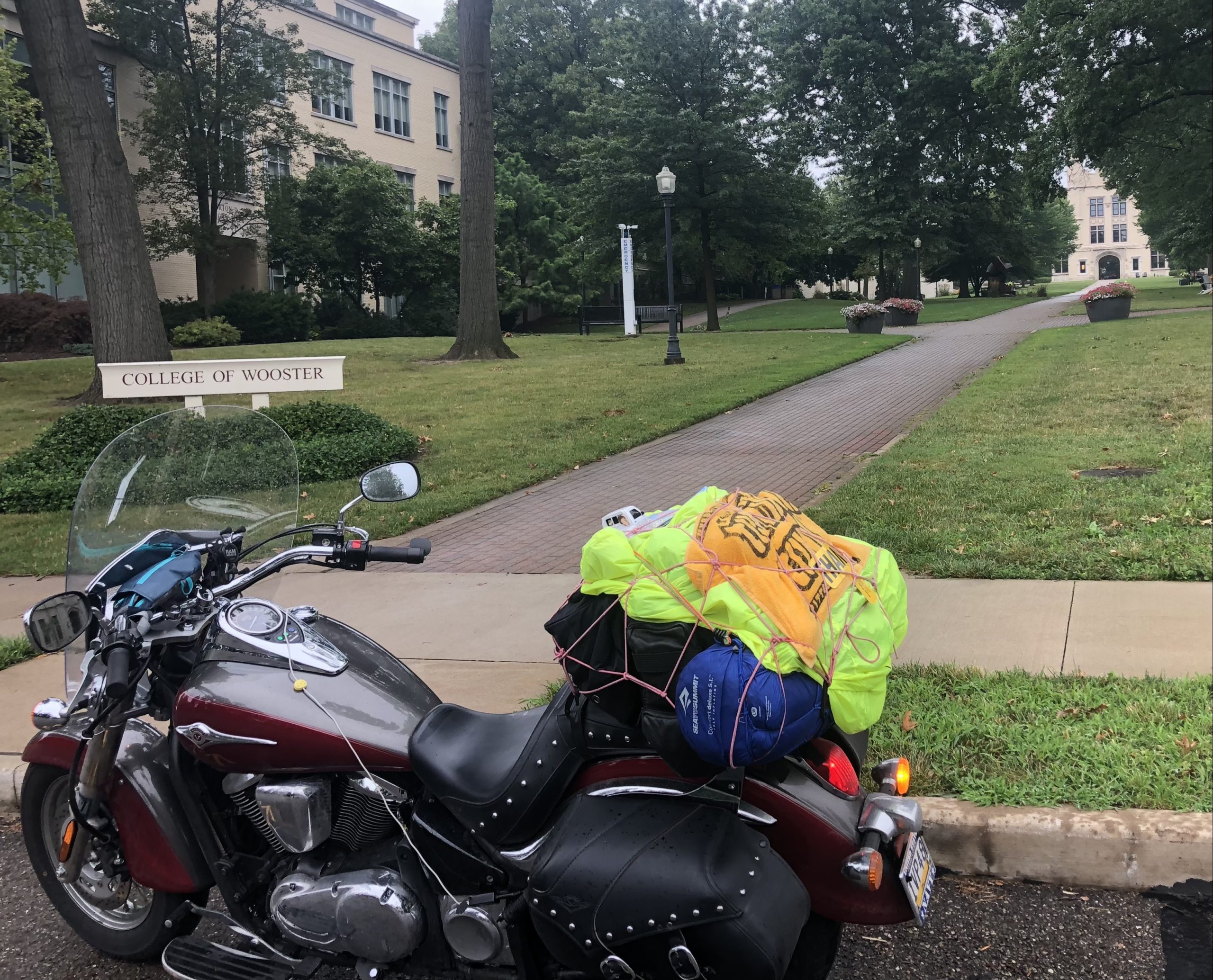 Riding through Wooster from Sturgis, Monday 16 August — The College of ...