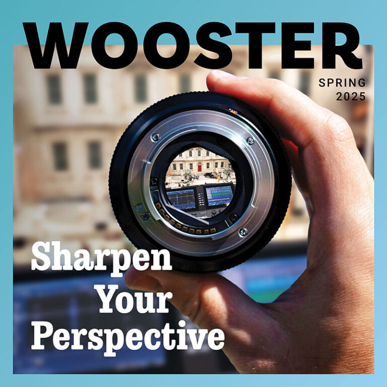 Zoom in on insights from alumni shaping their fields in the spring 2025 Wooster magazine — The ...